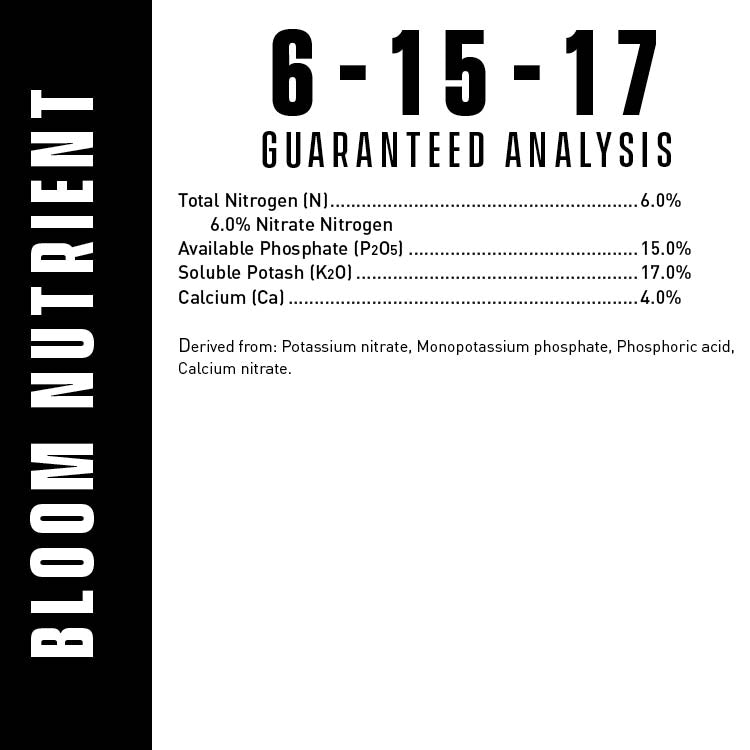 Bloom Formula Built to Back Bigger Flower Growth